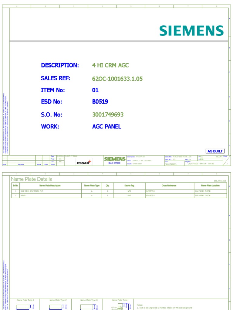 Agc Panel | PDF | Electrical Wiring | Electrical Engineering