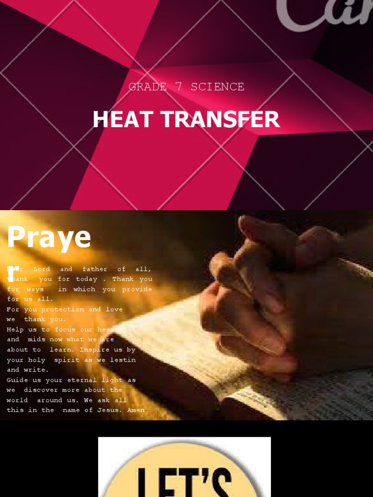 Grade 7 Science: Heat Transfer | PDF | Electromagnetic Radiation ...
