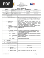 Cot 1 - General Mathematics | PDF | Function (Mathematics) | Behavior ...