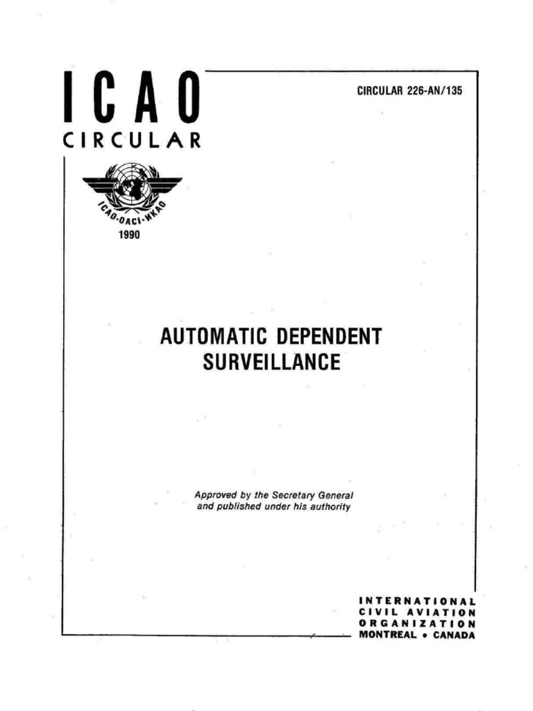 226 - En. Automatic Dependance Surveillance | PDF | Air Traffic Control | Aerospace