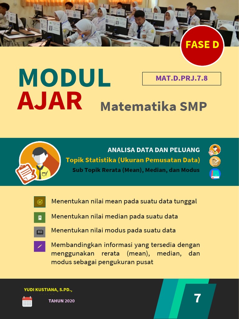 Final MA - MAT - Yudi - SMP - D - 1 | PDF | Karier & Perkembangan