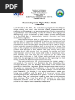 Accomplishment Report RDELC | PDF | Learning | Behaviorism