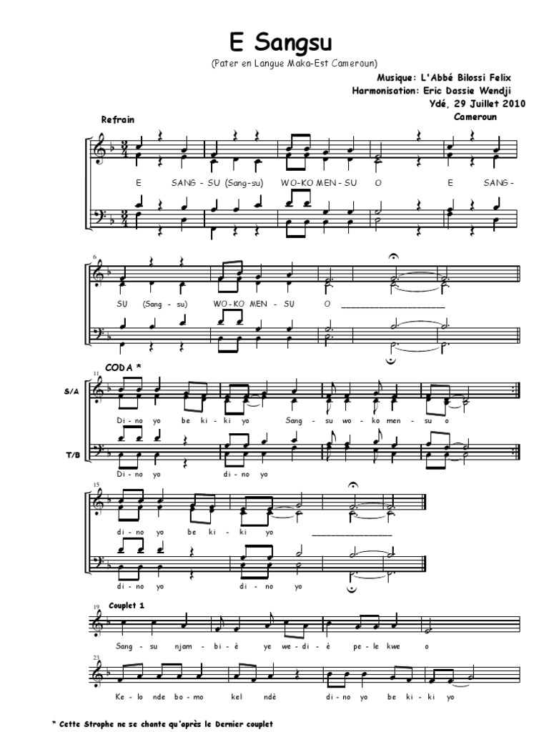 Cameroun E Sangsu Pdf