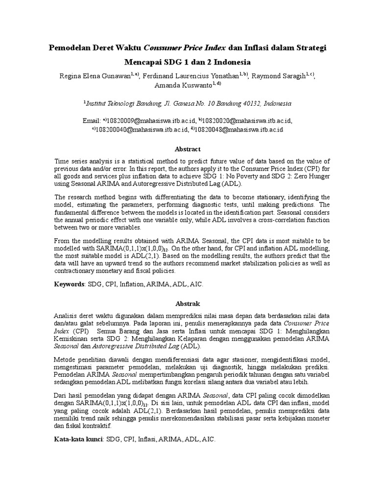 Laporan Tubes ADW | PDF | Rata-rata Bergerak Terpadu Autoregresif | Deret Waktu