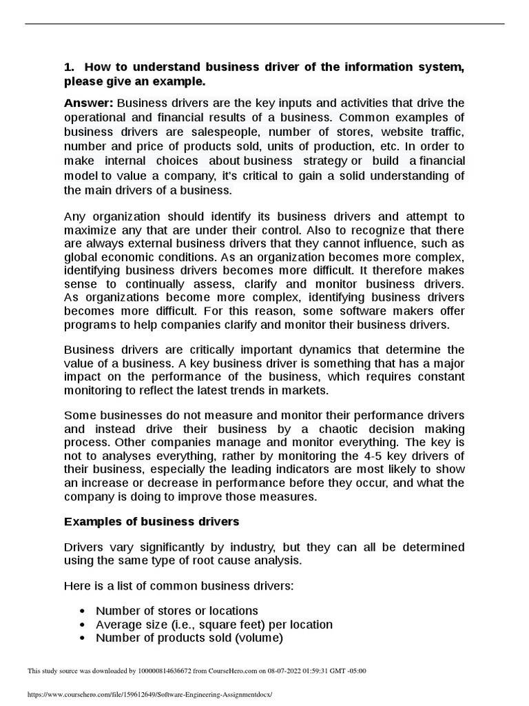 Software Engineering Assignment | Download Free PDF | Computer Programming | Engineering