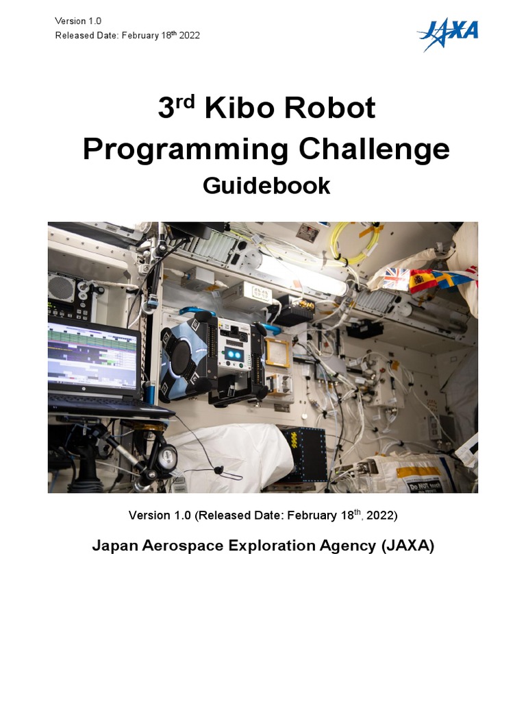 3 Kibo Robot Programming Challenge: Guidebook | PDF | International Space Station | Flight ...
