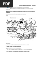 FICHA La Parábola Del Sembrador | PDF | Parábolas de Jesús