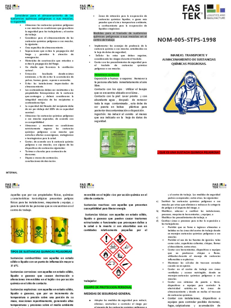 Nom 005 STPS | PDF | Gases | Líquidos