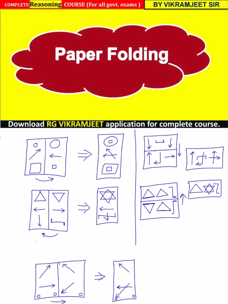 025da24fd109e-Paper Folding Class Notes by VIKRAMJEET SIR | PDF
