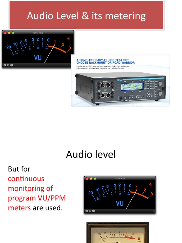 5 Audio Level Metering Pdf