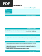 Descripción de Puestos Laborales | PDF | Crecimiento personal y profesional | Negocios