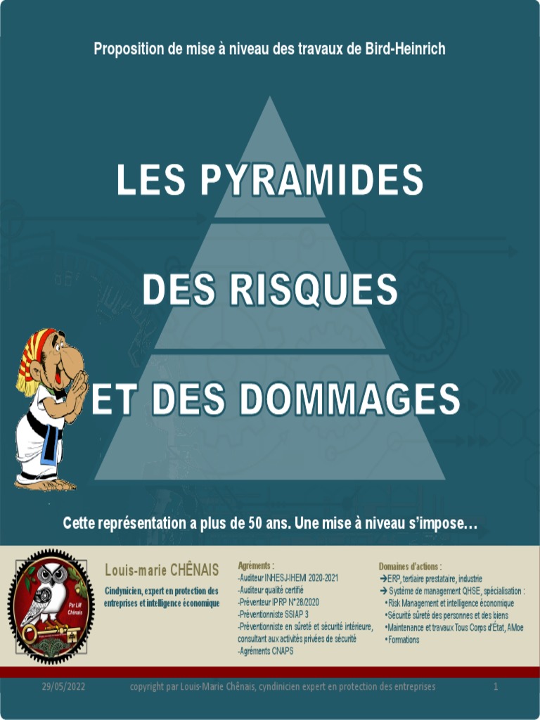 La Pyramide Des Risques Et Des Dommages | PDF | Risque | Sécurité