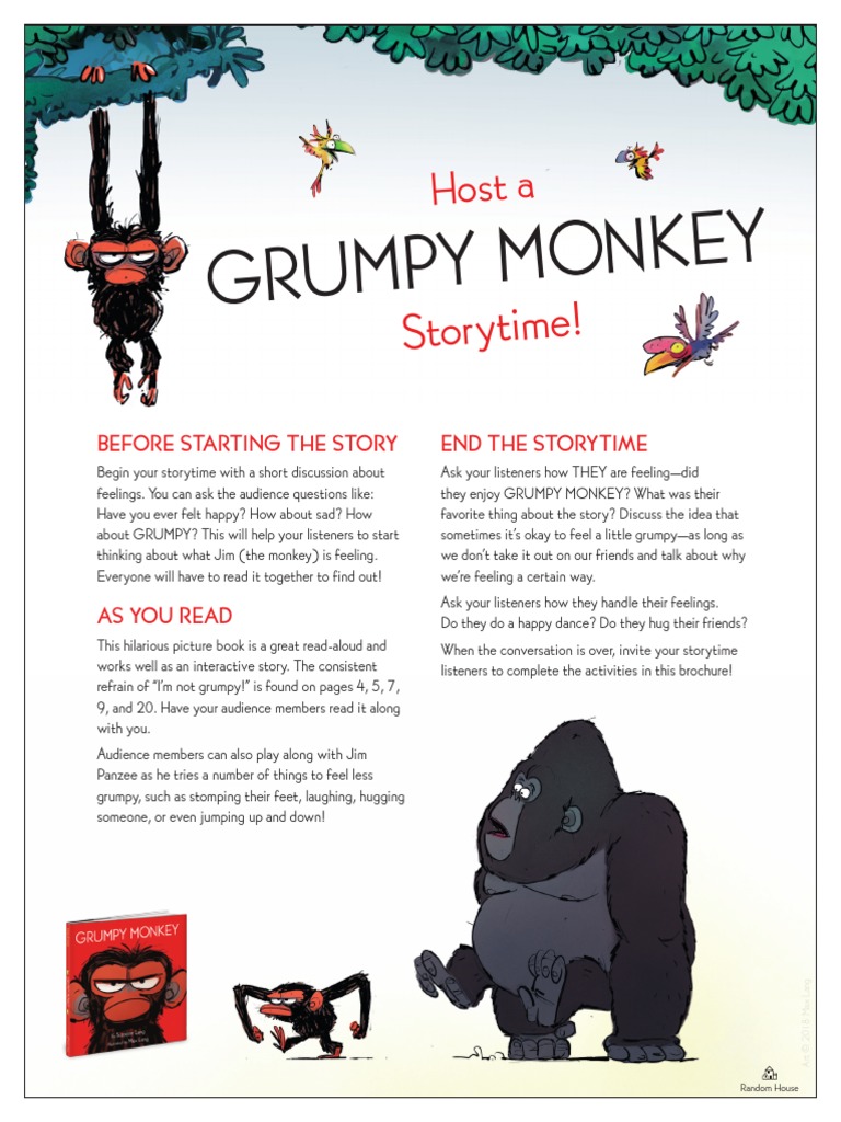 Grumpy Monkey | PDF