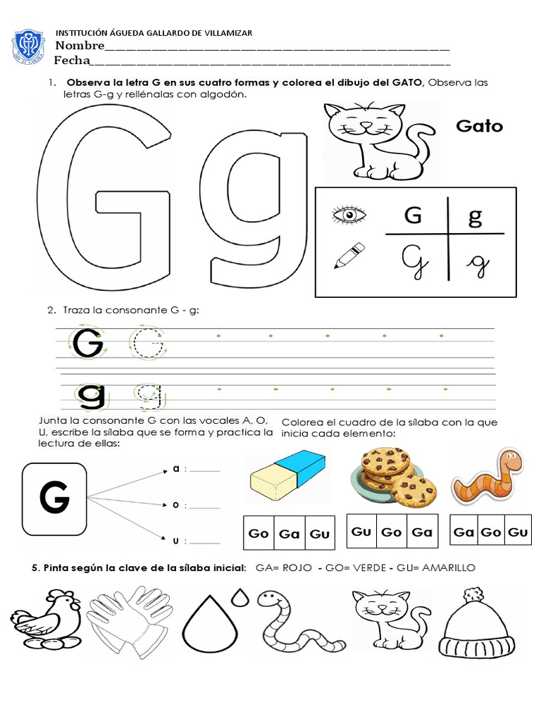 Consonante G | PDF | Fonética | Lingüística