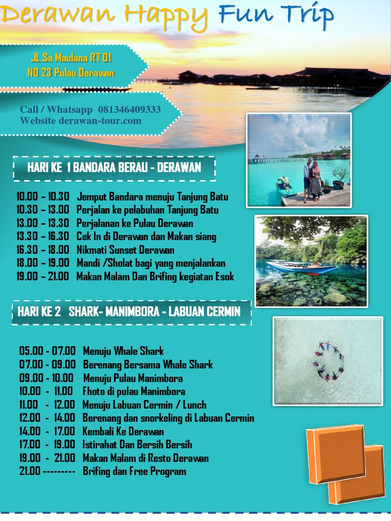 Labuan Cermin - Berau 4D3N | PDF