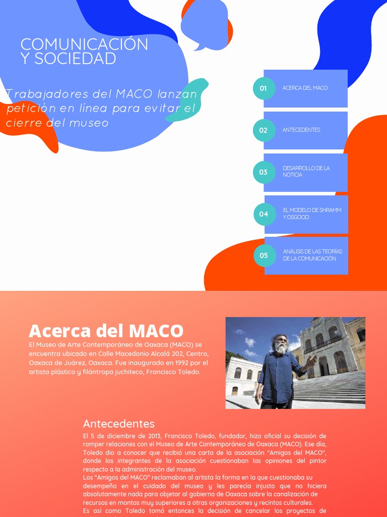 Crisis y Rescate del MACO | PDF | Comunicación | Museo