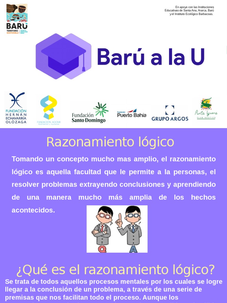 Razonamiento Logico | PDF | Conocimiento | Lógica