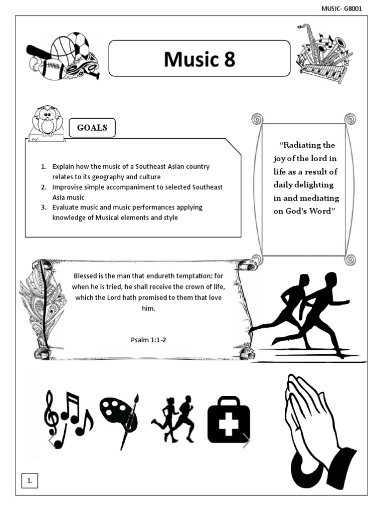Module 1st Grading Music 8 | PDF | Musical Instruments | Performing Arts