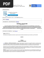Decreto Ley 1796 de 2000 - Gestor Normativo - Fun | PDF | Policía