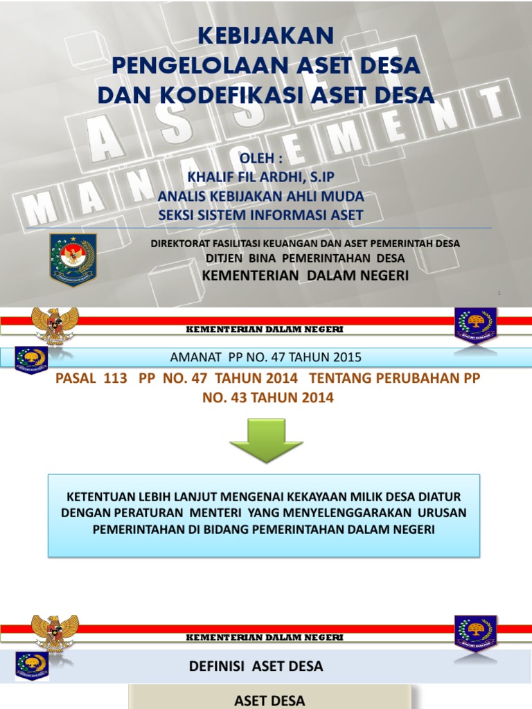 1.0 2021 Materi Aset & Kodefikasi | PDF