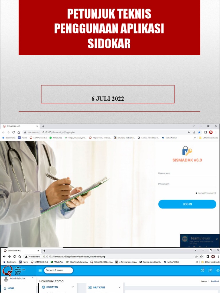Panduan Penggunaan Aplikasi Sidokar | PDF | Komputer