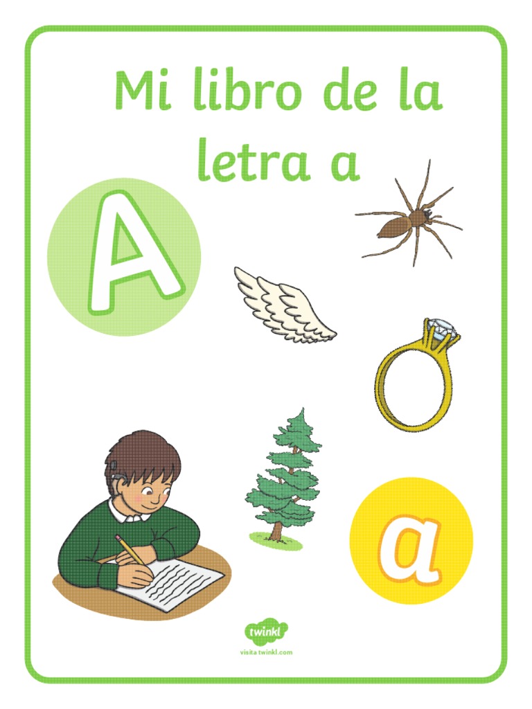 Mi Libro de La Letra A | PDF | Colación | Codificaciones