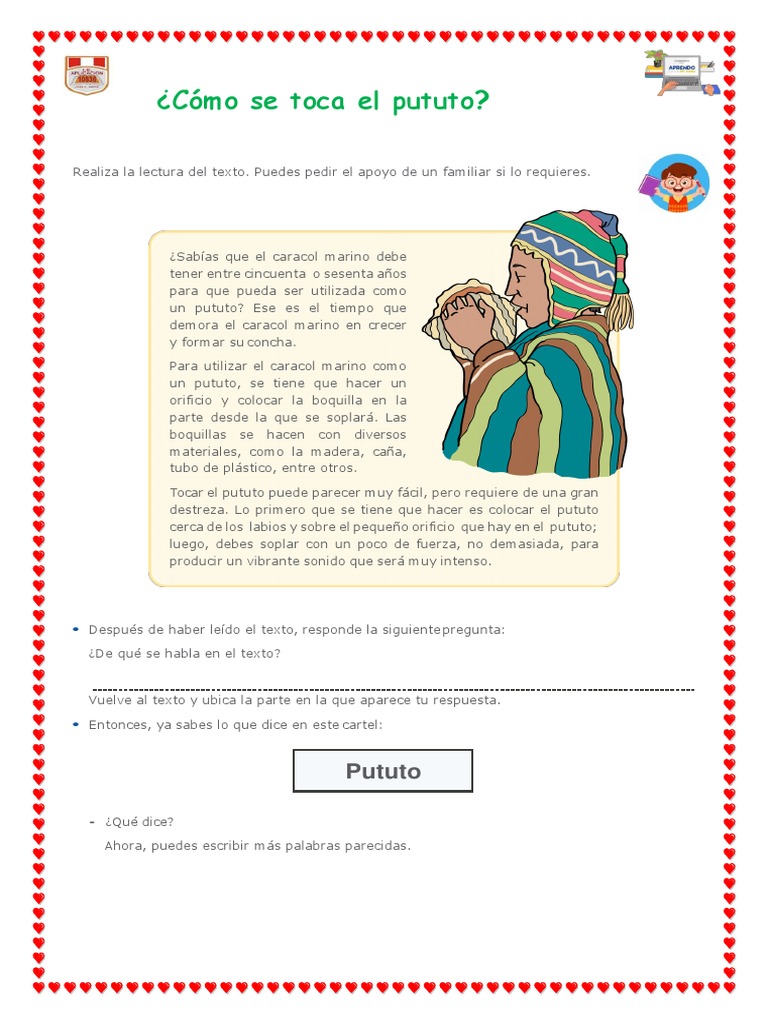 Recurso. Como Se Toca El Pututo | PDF