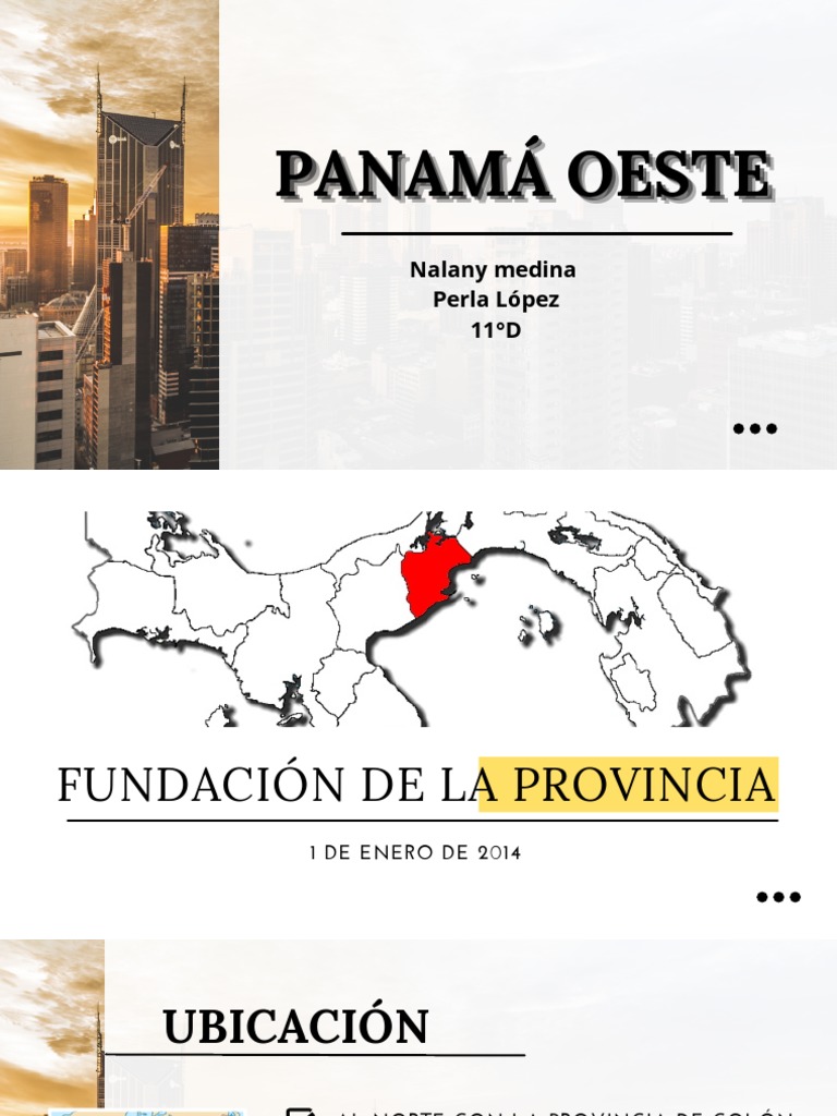 Panama Oeste | PDF