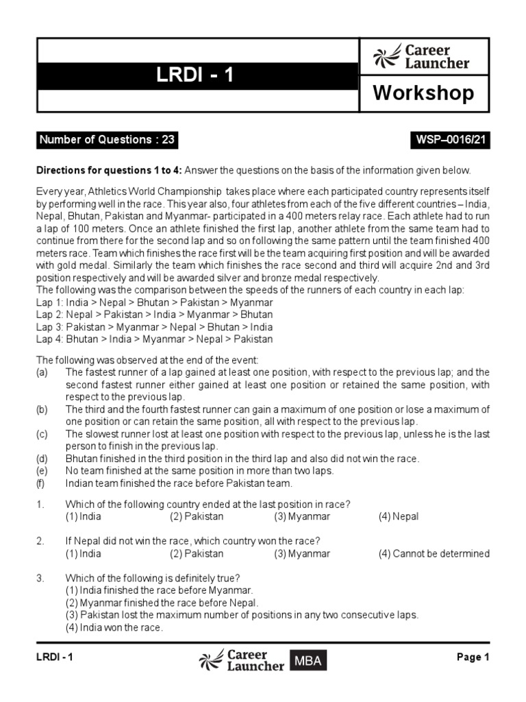 7228 LRDI-1Q (2) Merged | PDF | Cricket | Sports