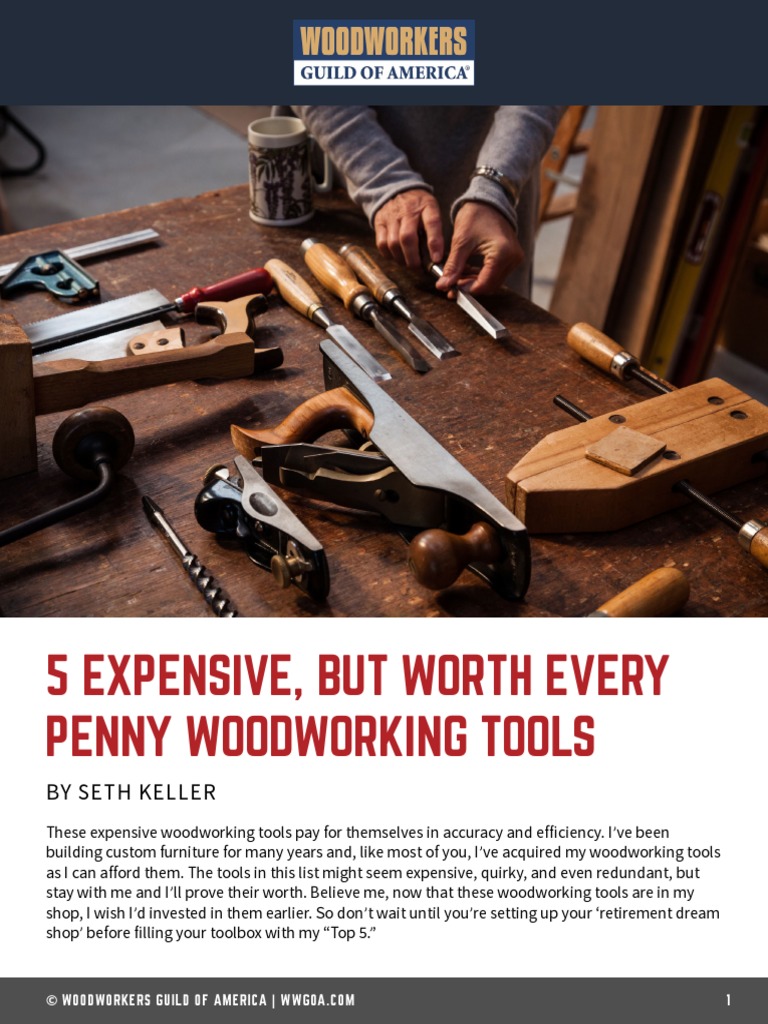 5 Expensive But Worth Every Penny Woodworking Tools | PDF | Woodworking ...