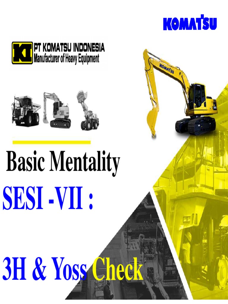 Basic Mentality - Sesi VII (3H) &YOSS Check Rev1 | PDF | Kesehatan ...