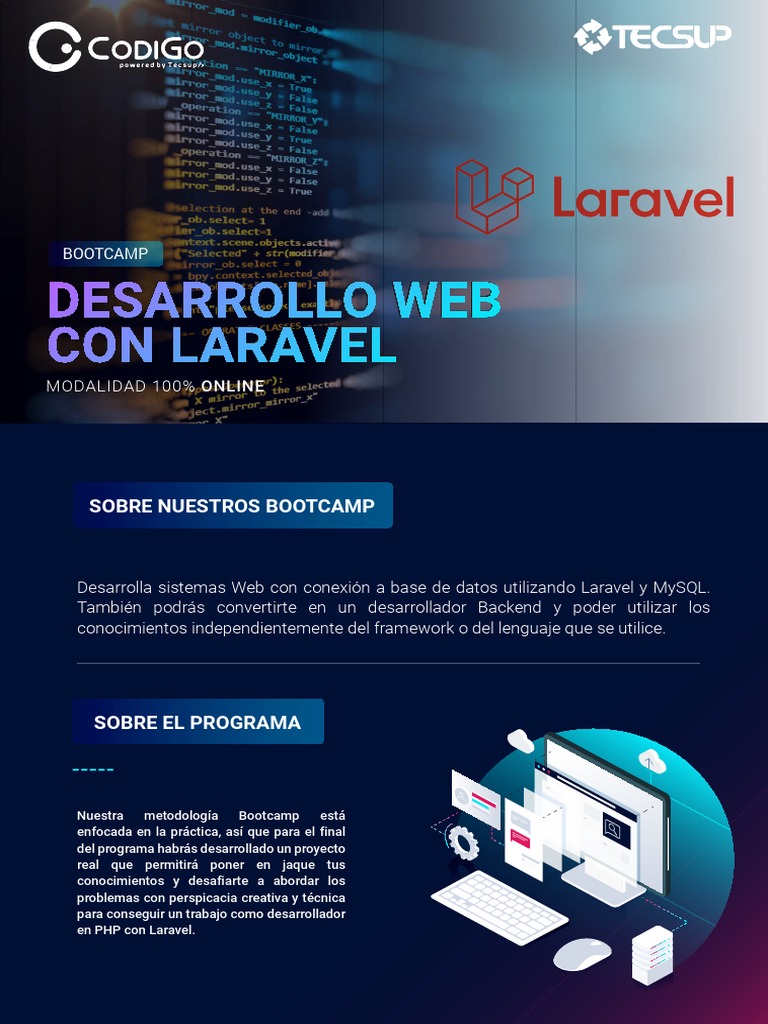 Cartilla CodiGo - PHP LARAVEL WEB DEVELOPER - 2021 | Download grátis ... Cartilla CodiGo - PHP LARAVEL WEB DEVELOPER - 2021 | Download grátis ...