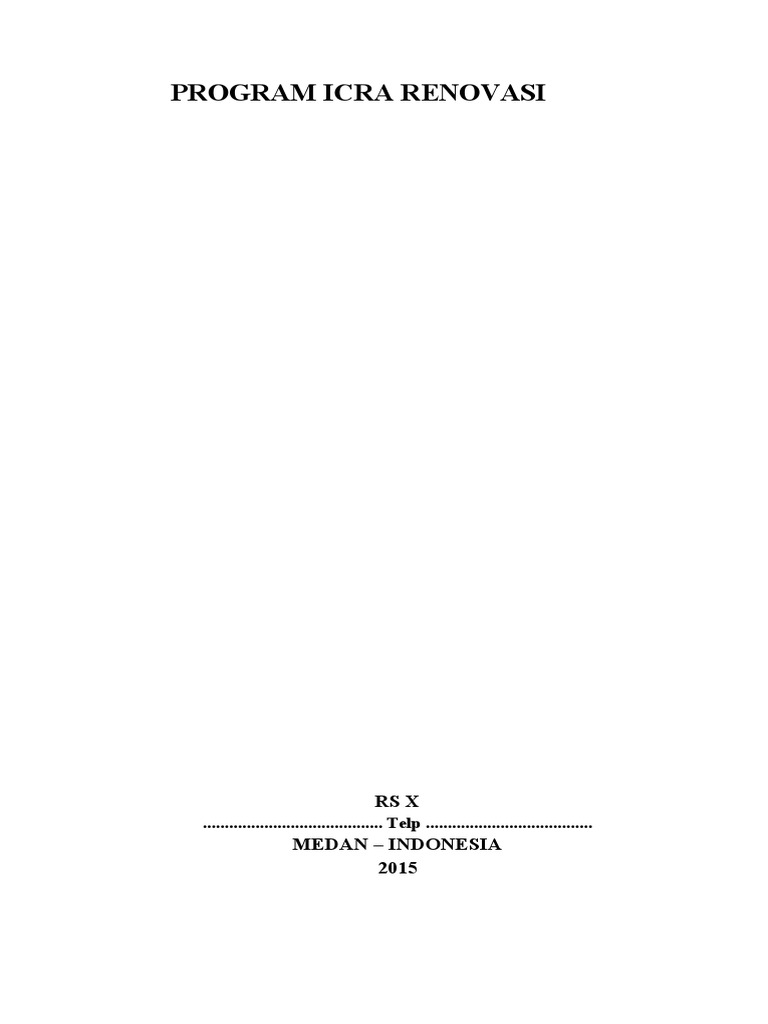 Program Icra Renovasi | PDF