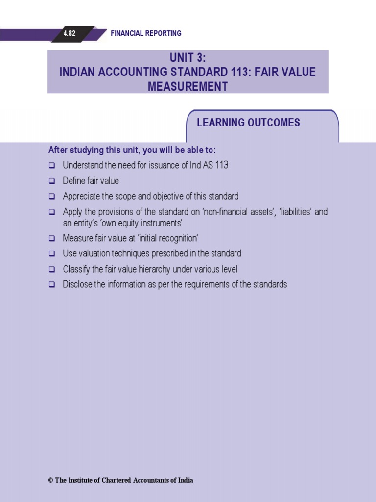 FR Ind As 113 | PDF | Fair Value | Valuation (Finance)