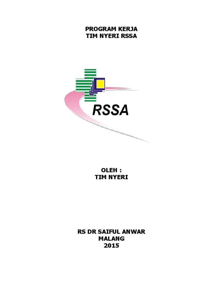 Program Kerja Tim Nyeri RSSA | PDF