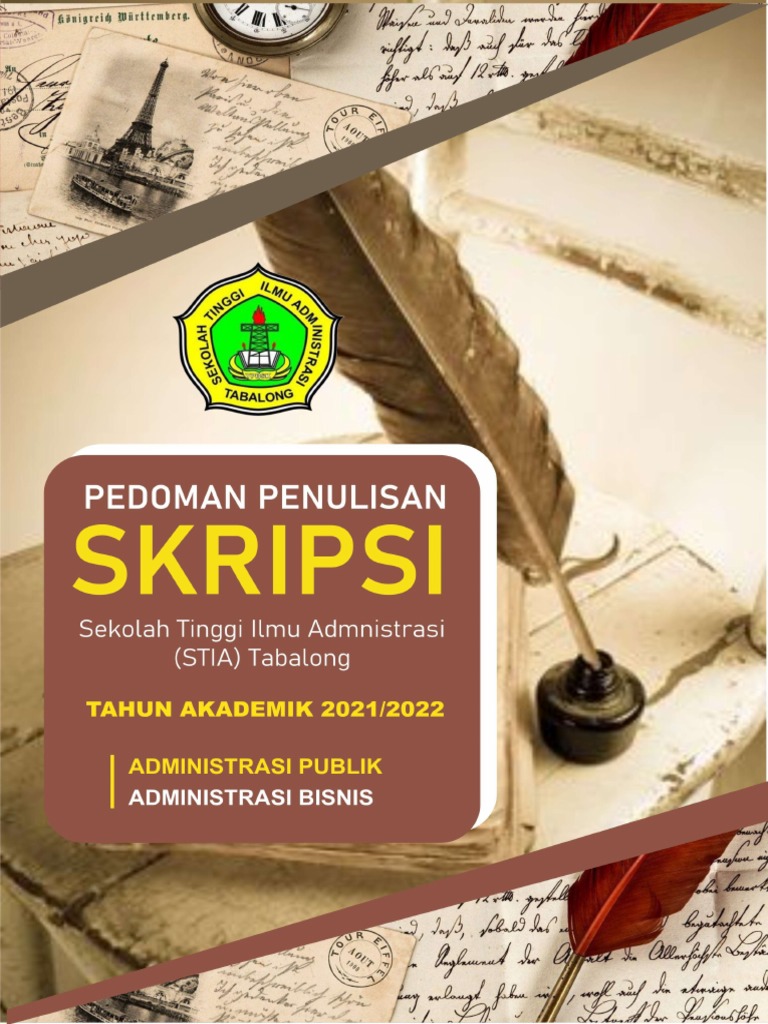 Pedoman Skripsi Tahun 2022 Fix | PDF