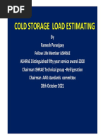 Cold Storage Layout | PDF | Refrigeration | Freeze Drying