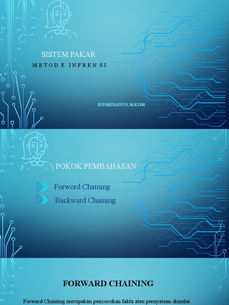Konsep Metode Forward Chaining | PDF