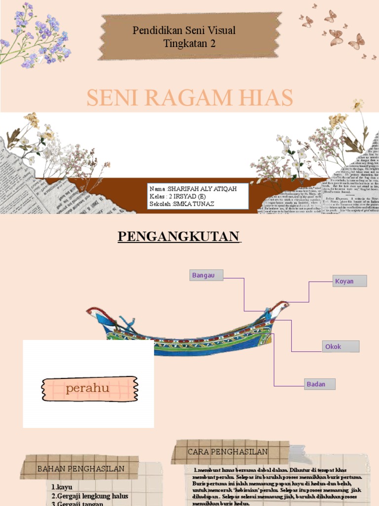 Seni Ragam Hias | PDF | Griya & Taman