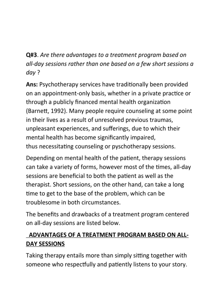 Assignment 1 | PDF | Psychotherapy | Mental Health