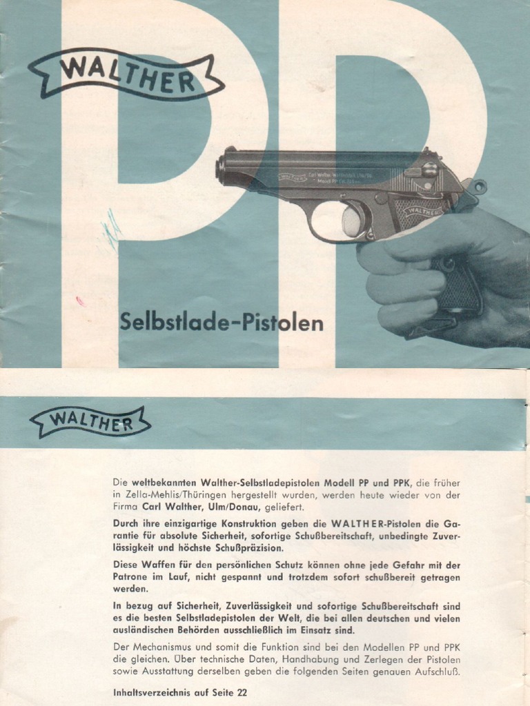 Walther PP Manual | PDF