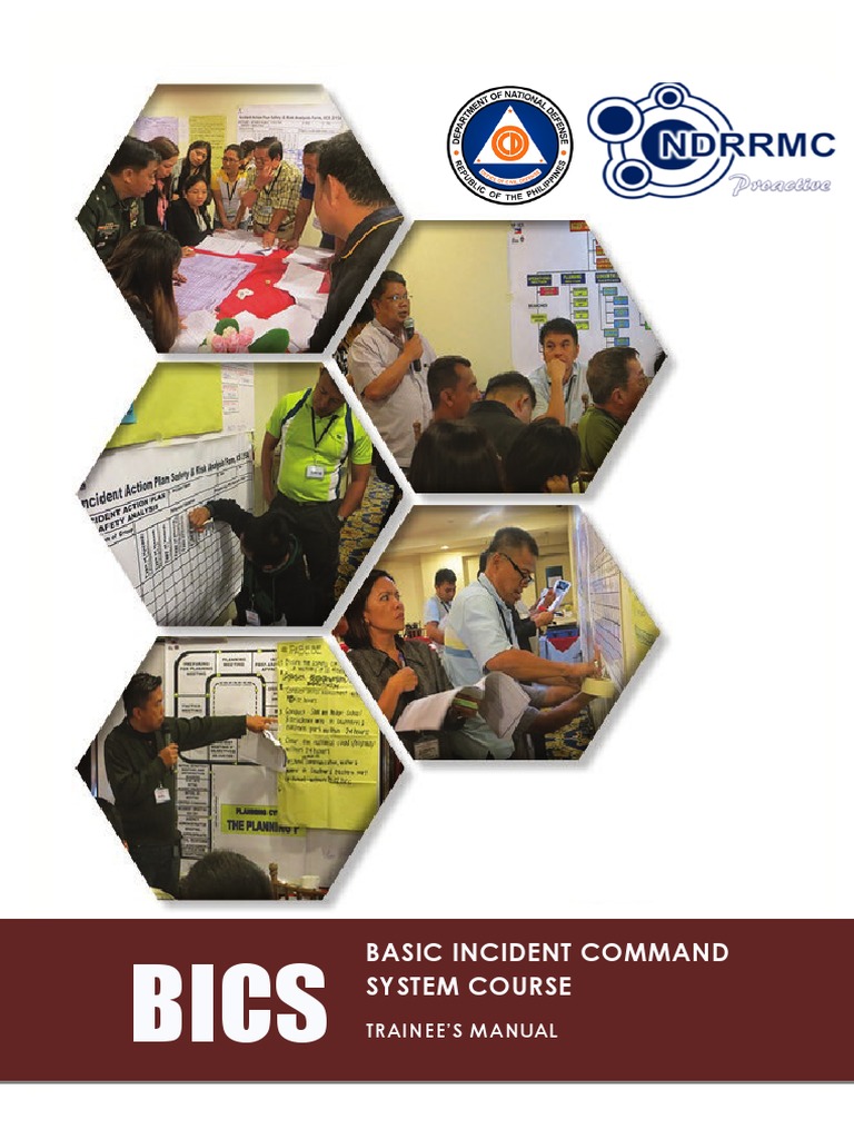 BASIC ICS - Trainees Manual | PDF | Incident Command System | Emergency ...