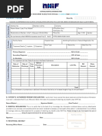 Nhif Form (2) - 1 | PDF
