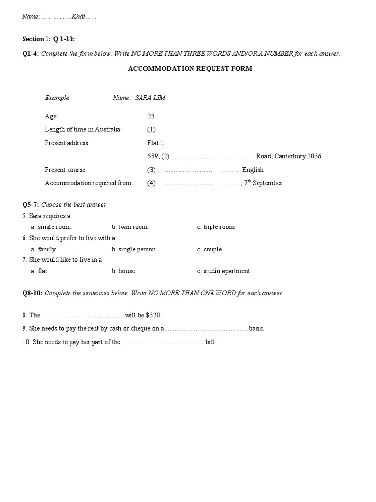 As15a 30.9 LISTENING | PDF