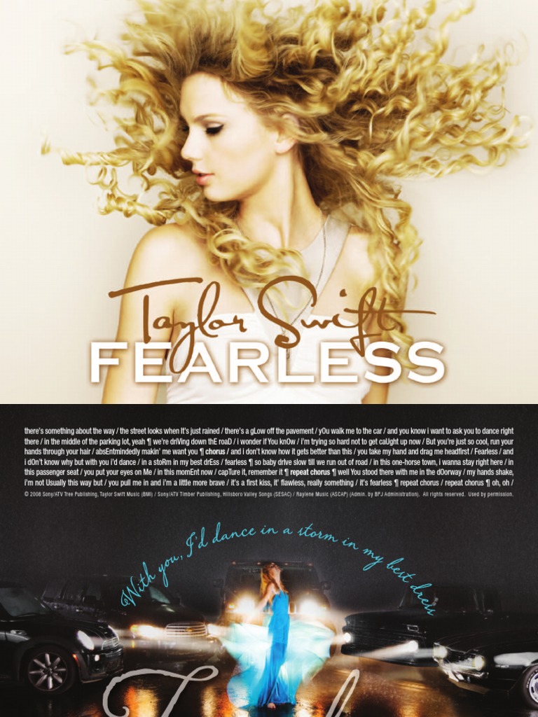 Taylor Swift - Fearless (Edited) - Booklet | PDF