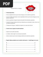 Cuadernillo - Fonema R | PDF | Fonética | Fonología