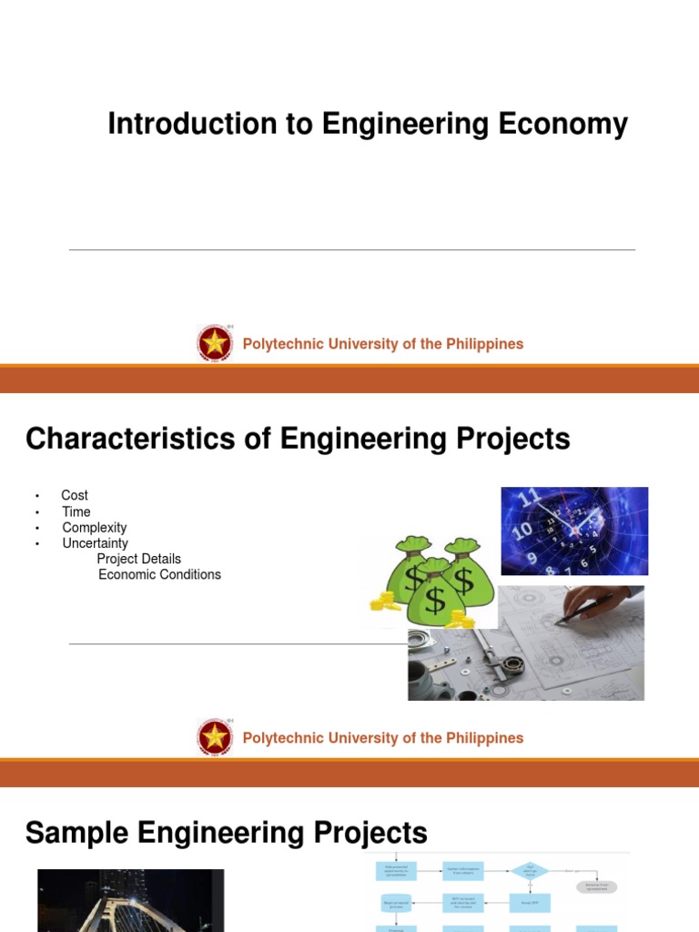 Introduction To Engineering Economy: Polytechnic University of The ...