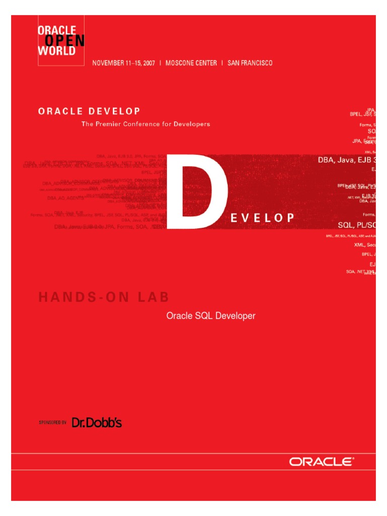 S291417 Sqldevoow07 CB4 | PDF | Pl/Sql | Databases