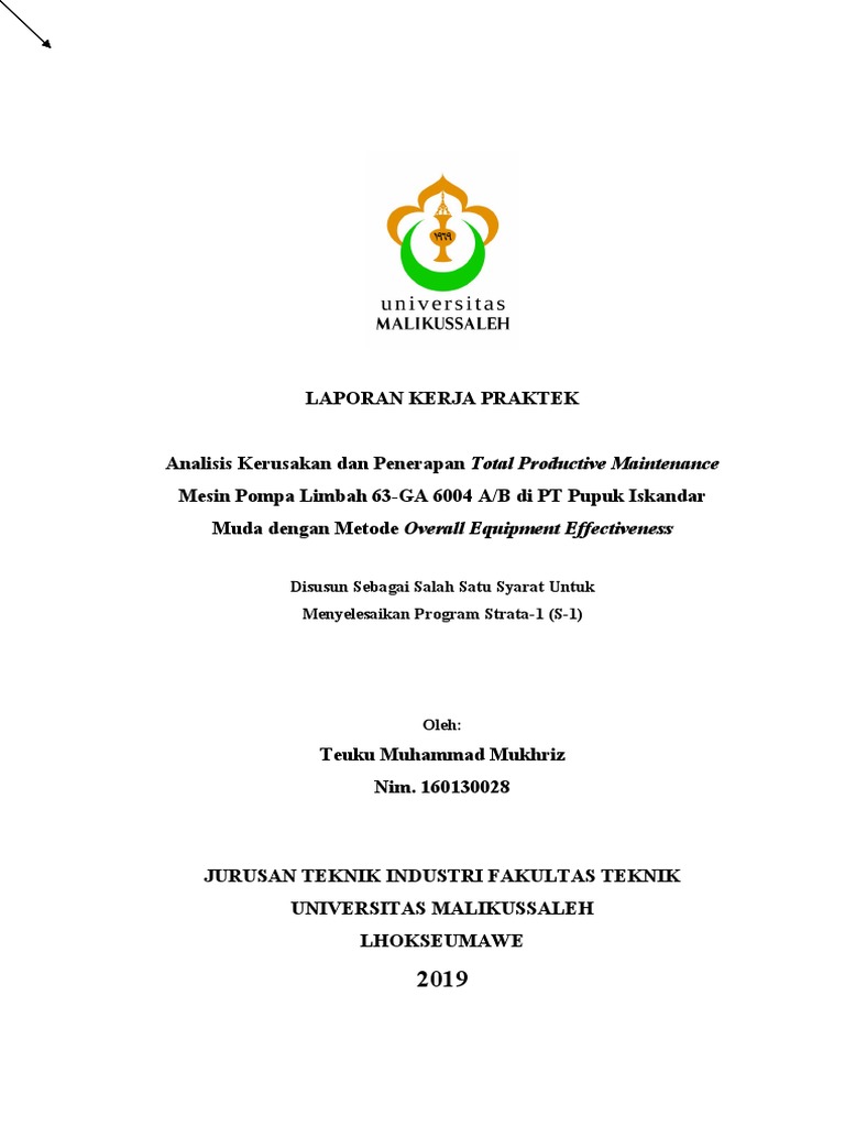 Laporan KP | PDF | Bisnis | Komputer