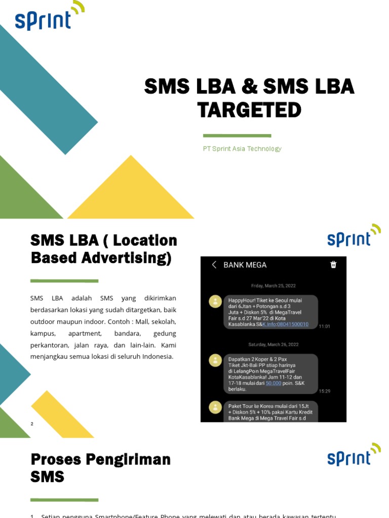 Proposal SMS LBA | PDF